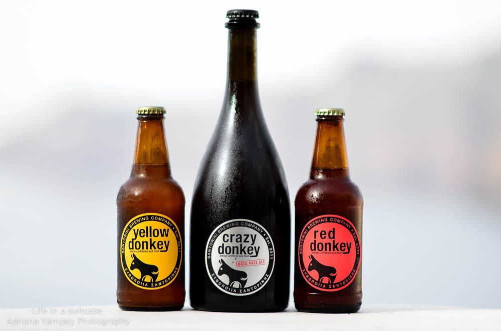 Enjoy some fine beer and learn more about brewing it in Santorini ...